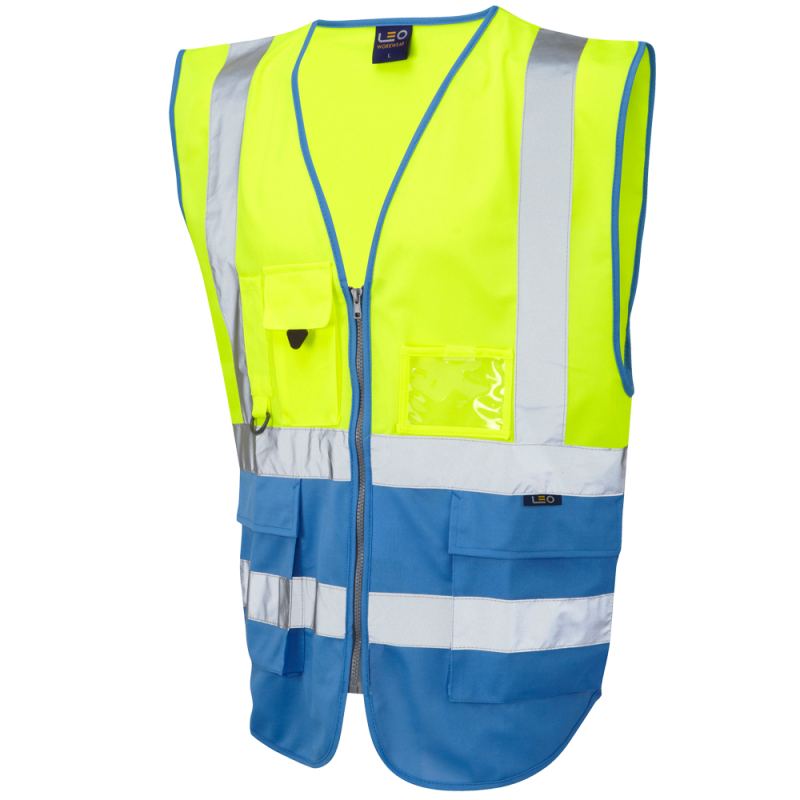 Leo Lynton EcoViz Superior Waistcoat | Construction Site Supplies